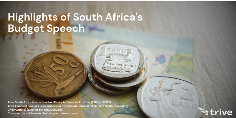 Highlights of South Africa's Budget Speech - Trive Financial Services